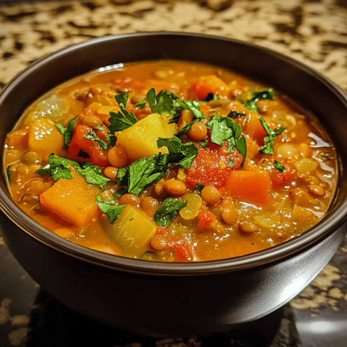 Irresistible Cozy Lentil & Vegetable Stew: Hearty & Easy