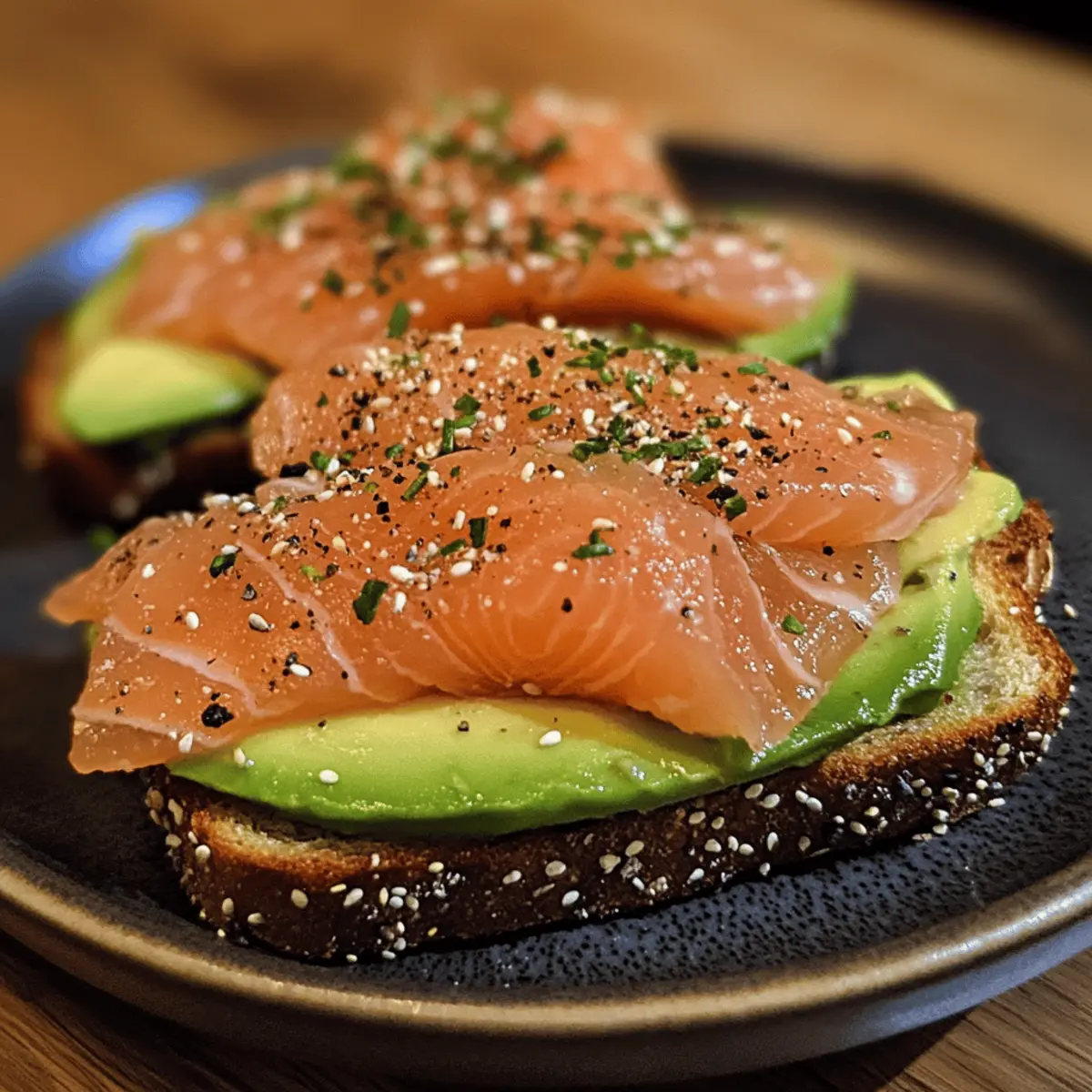 Irresistible Delicious Smoked Salmon & Avocado Toast Recipe