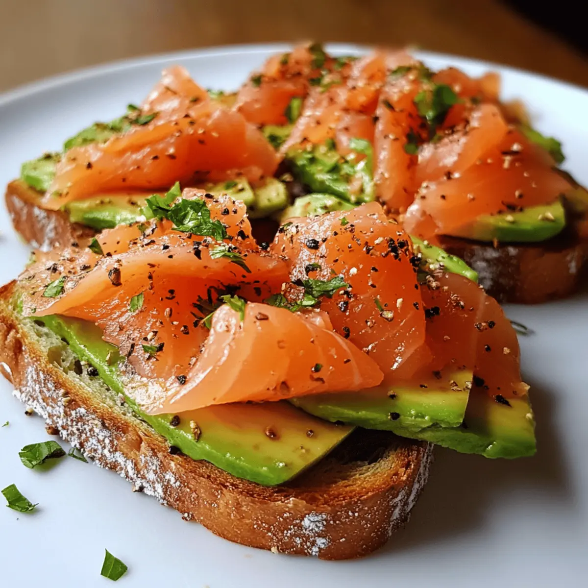 Irresistible Delicious Smoked Salmon & Avocado Toast Recipe