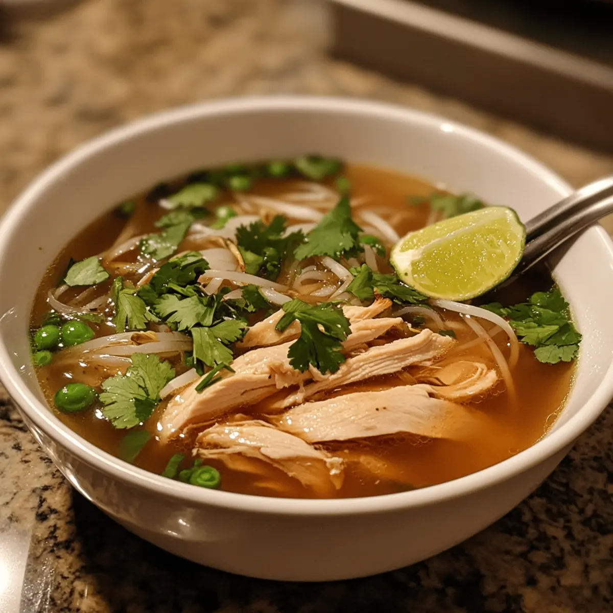 Easy Quick Weeknight Chicken Pho with Bold, Comforting Flavors