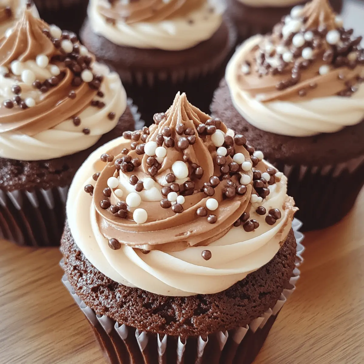 Irresistible Hot Chocolate Cupcakes That Melt in Your Mouth
