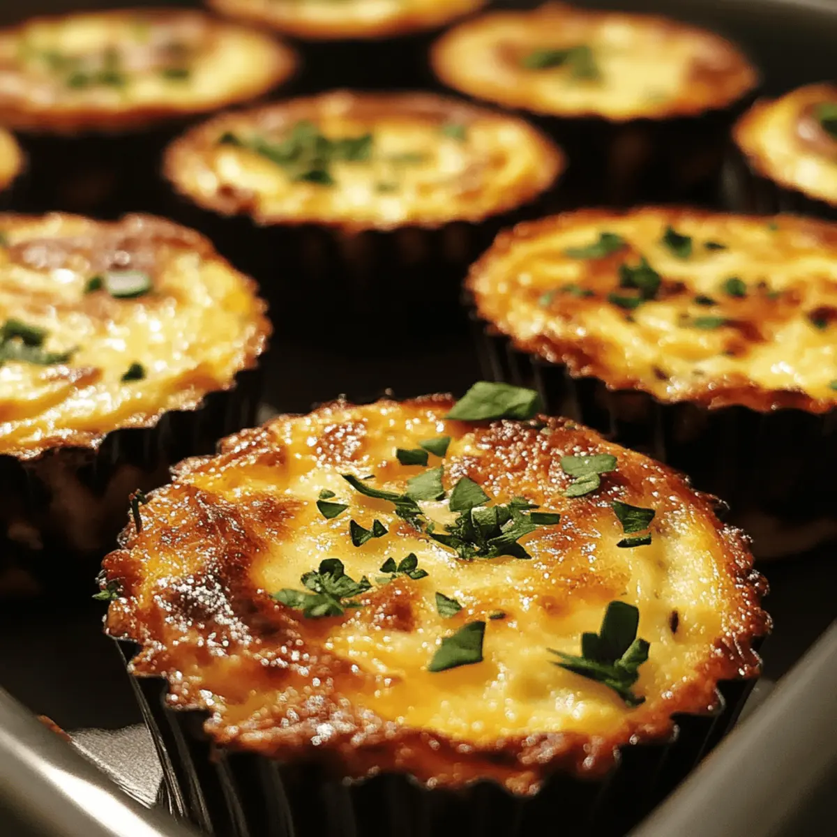 Easy Mini Crustless Quiches: Delicious Bites for Busy Days