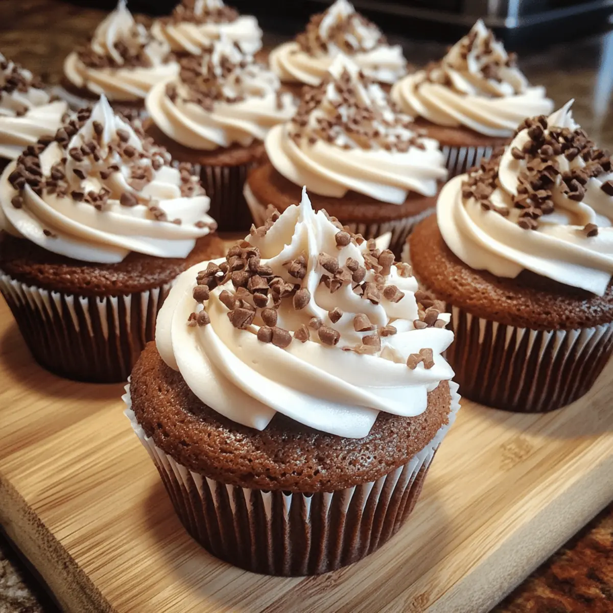 Irresistible Hot Chocolate Cupcakes That Melt in Your Mouth