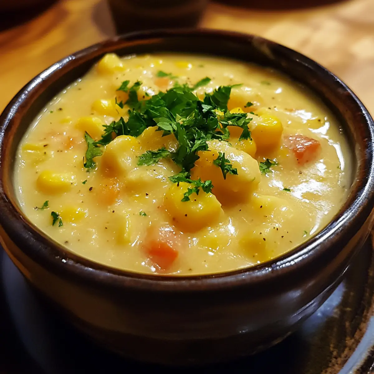 Ultimate Delicious Creamy Coconut Corn Chowder