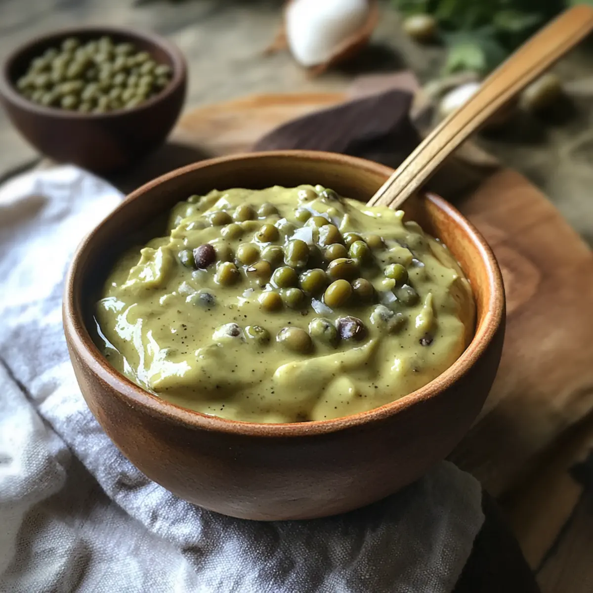 Irresistible Delicious Mung Bean and Coconut Cream Spread recipe