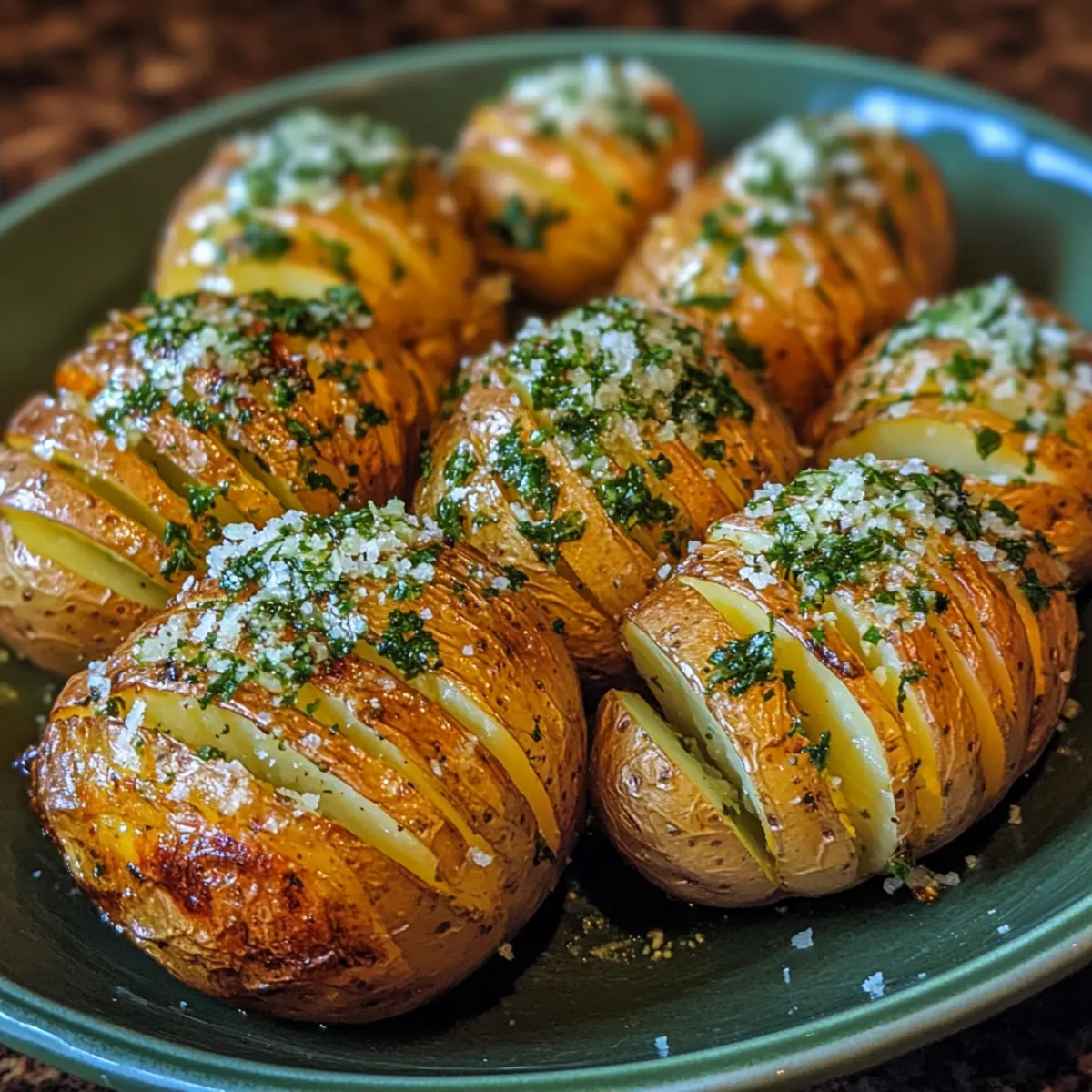 Ultimate Delicious Crispy Hasselback Potatoes with Herb Butter